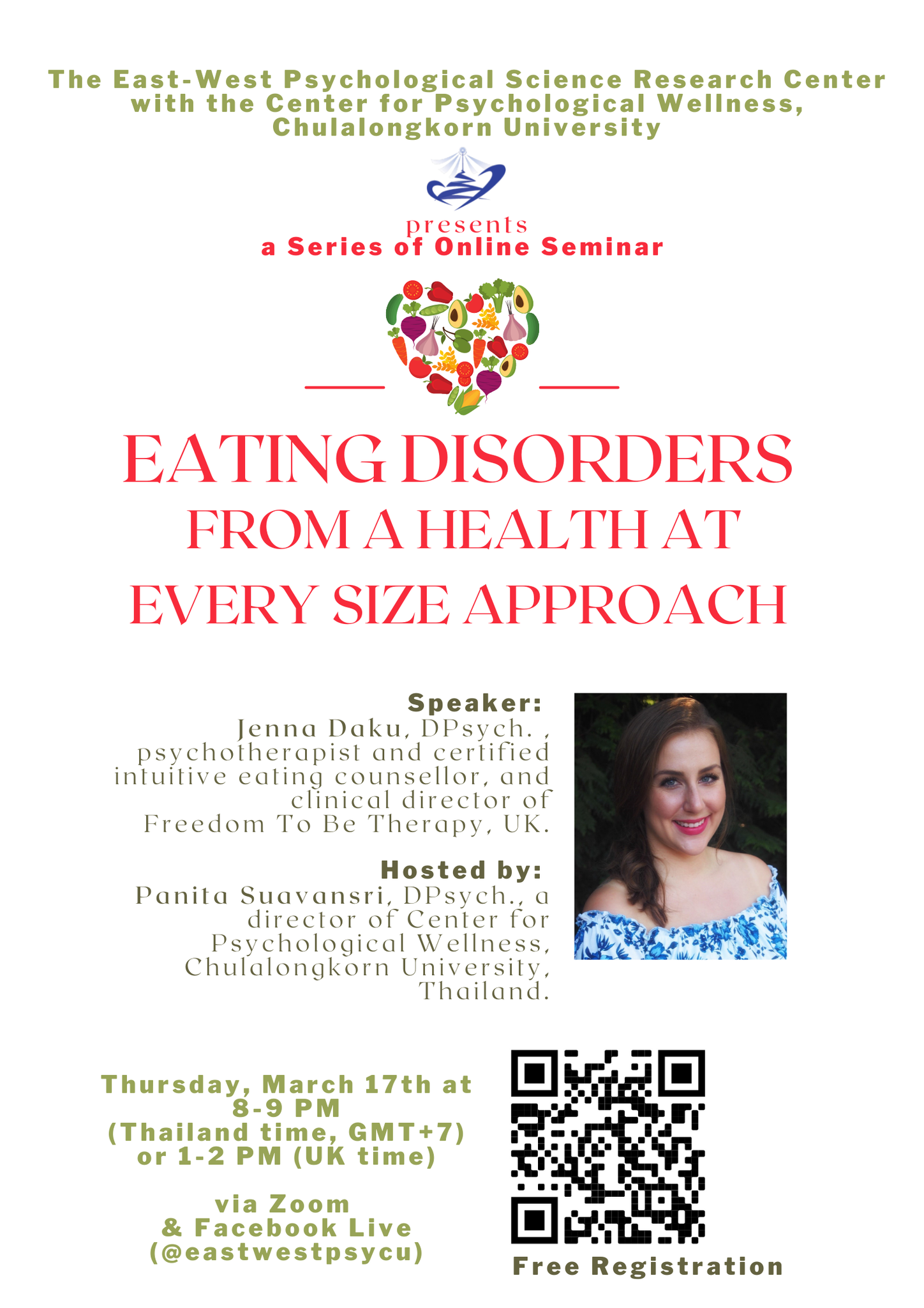 East-West Center Online Seminar No.7 “Eating Disorders from a Health at ...
